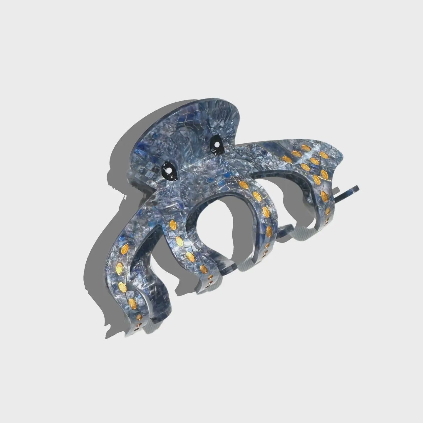 Hand-Painted Octopus Claw Hair Clip | HAYGEN