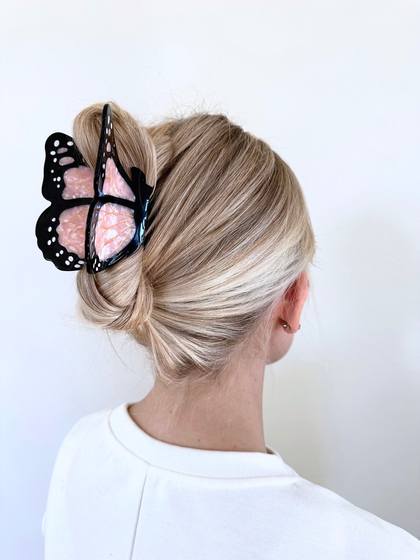 Solar Eclipse -Monarch Butterfly Claw Hair Clip | HAYGEN