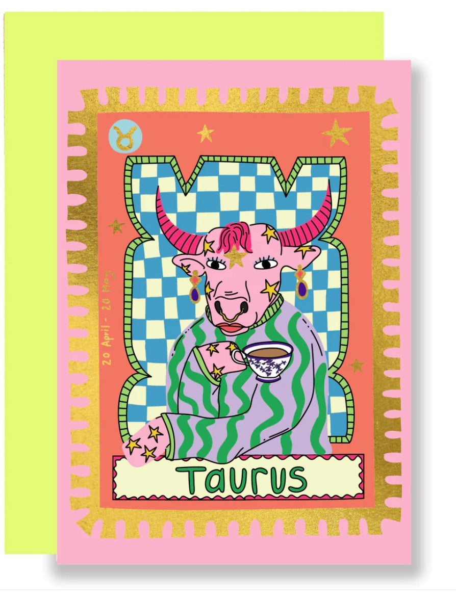 Taurus Gold Foil Card | HAYGEN