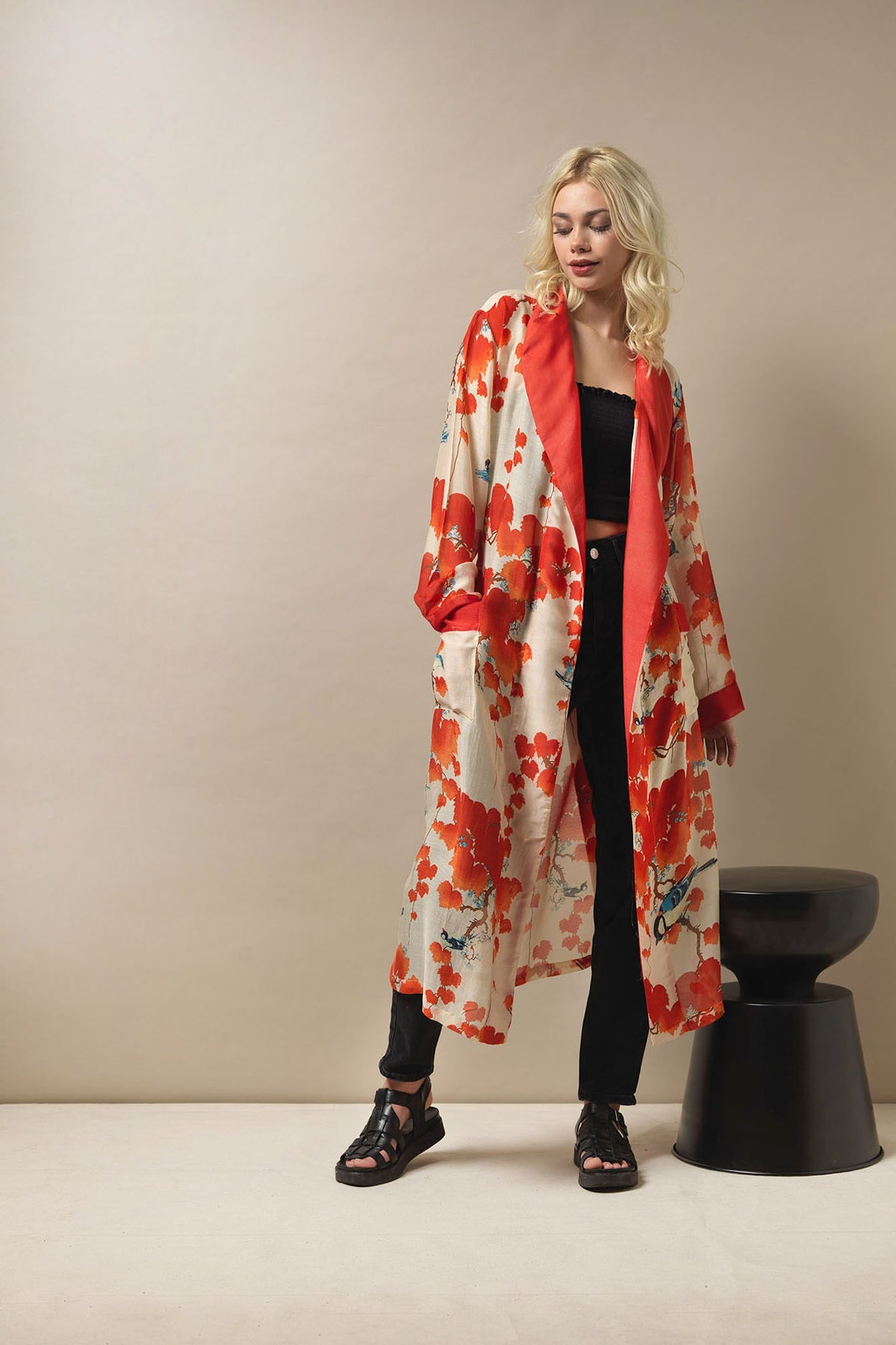 One Hundred Stars - Gown Acer Red | HAYGEN